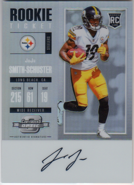 JuJu Smith-Schuster 2017 Panini Contenders Optic Football Rookie Ticket ...