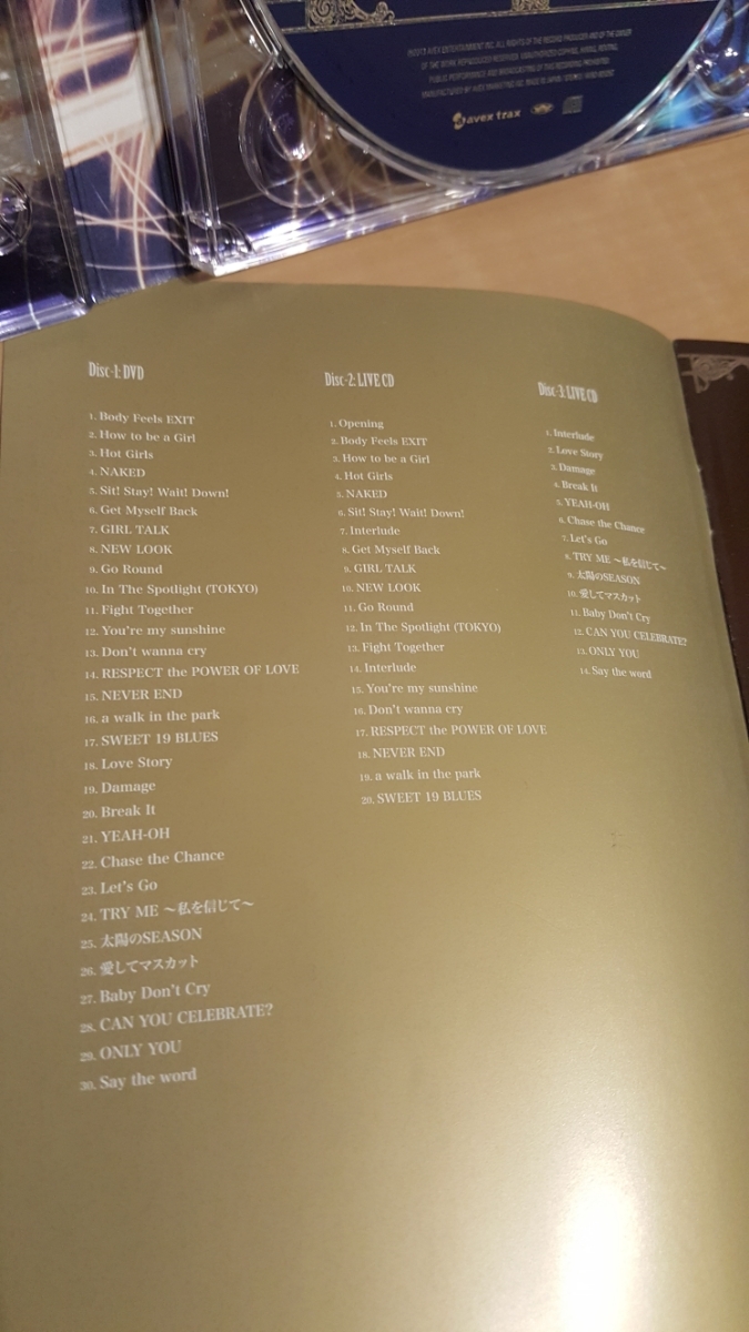 安室奈美恵/Namie Amuro 5 Major Domes Tour 2012 20th Anniversary Best 2CD/1DVD(安室奈美恵)｜売買されたオークション情報 ...