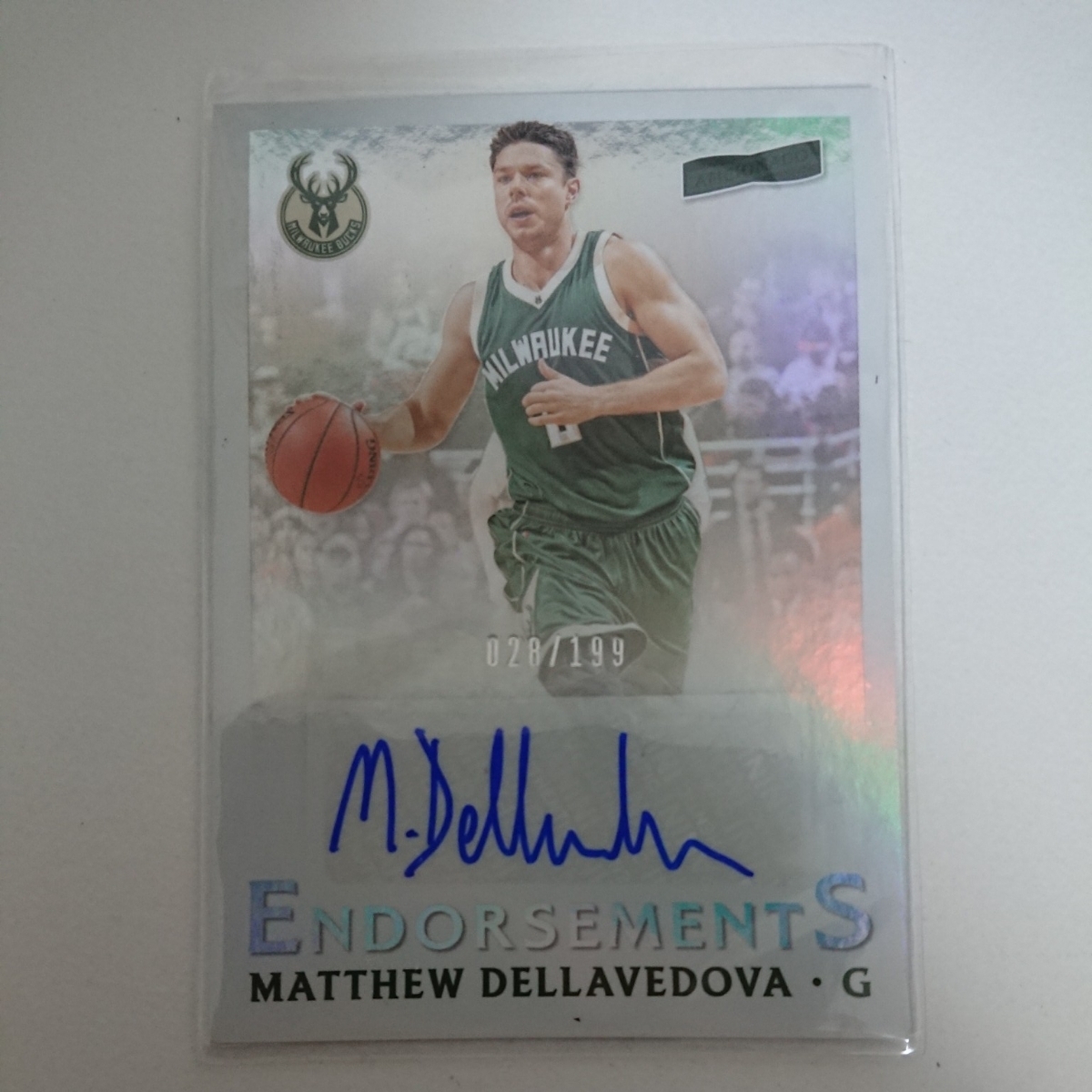 2016-17 Panini Aficionado Endorsements Autograph Matthew Dellavedova ...