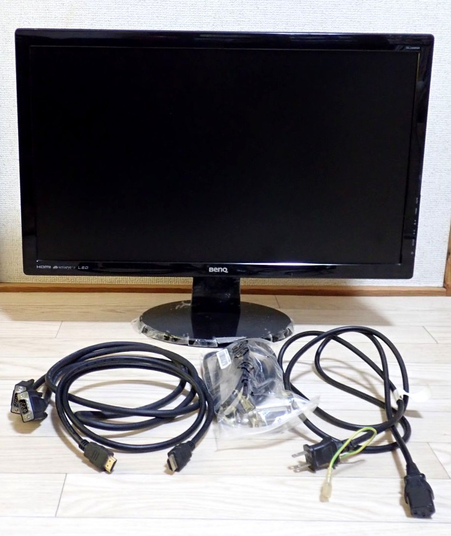 BENQ 液晶 モニター GL2450HM 24インチ フルHD ディスプレイ(24インチ～)｜売買されたオークション情報、yahooの商品 ...
