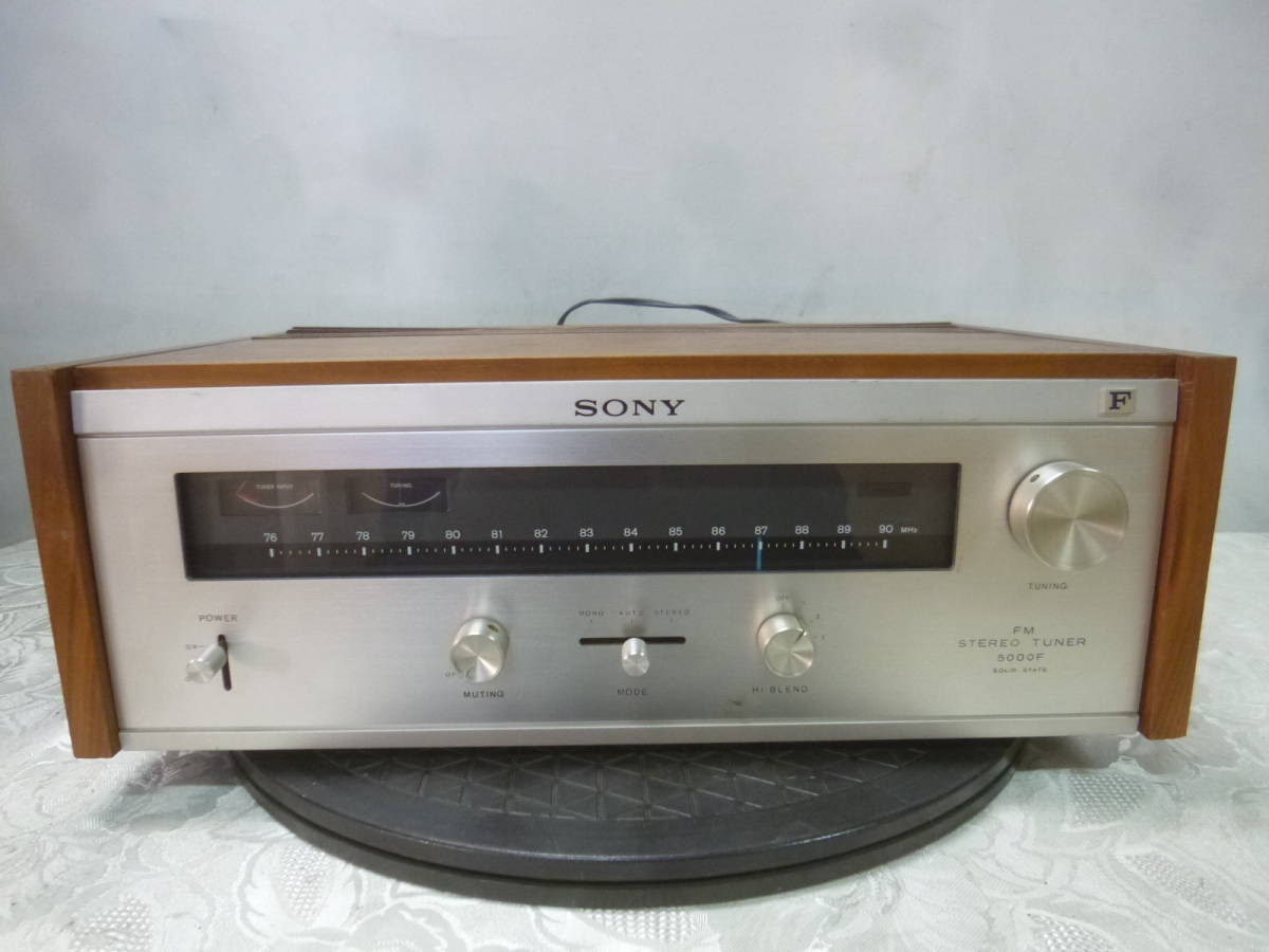 SONY ST-5000F チューナー(チューナー)｜売買されたオークション情報、yahooの商品情報をアーカイブ公開 - オークファン（aucfan.com）