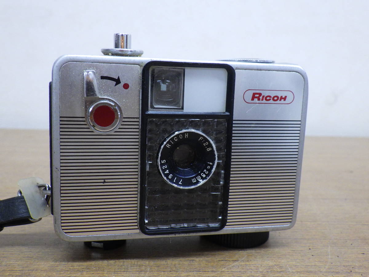 L959 現状品 RICOH AUTO HALF S リコーオートハーフ F=2.8 f=25mm フィルムカメラ 12/26 21(リコー ...