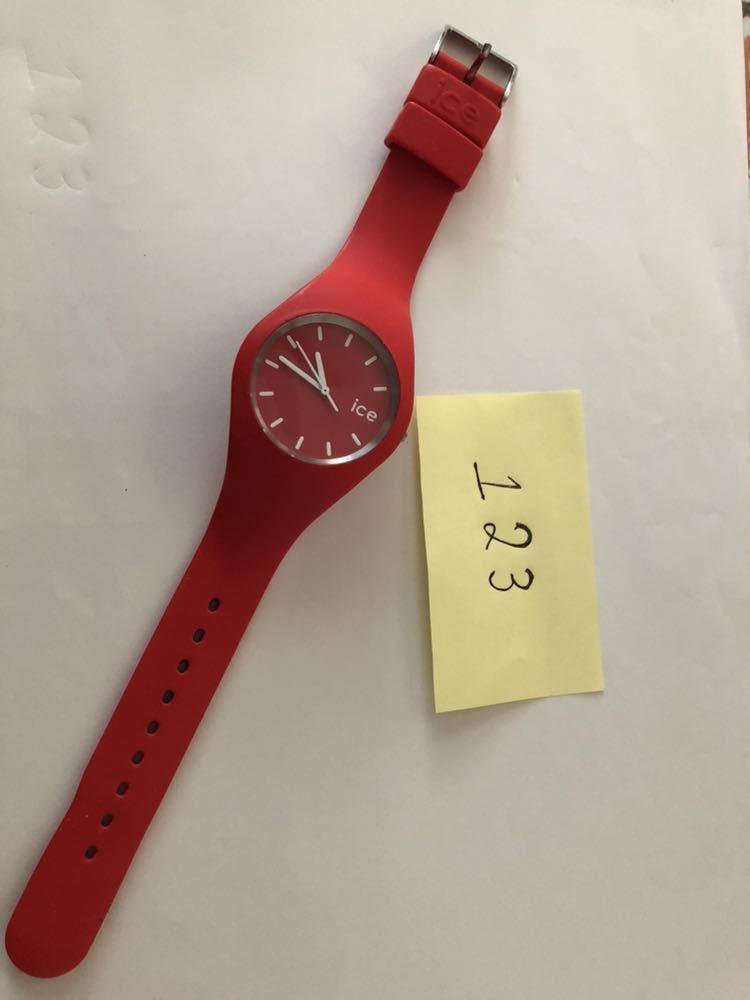 ICE WRIST WATCH ／腕時計 REF:ICE.RD.U.S.12(3針（時、分、秒）)｜売買されたオークション情報、yahooの ...