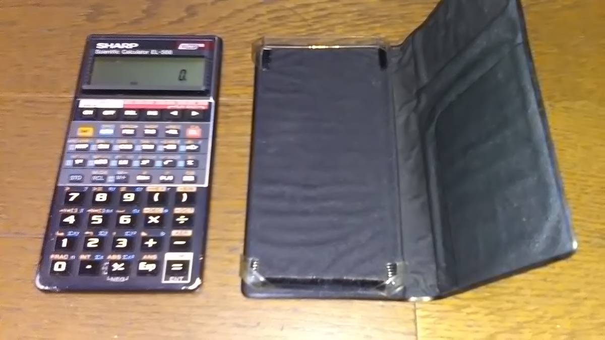 SHARP 関数電卓 EL-566(シャープ)｜売買されたオークション情報、yahooの商品情報をアーカイブ公開 - オークファン（aucfan.com）