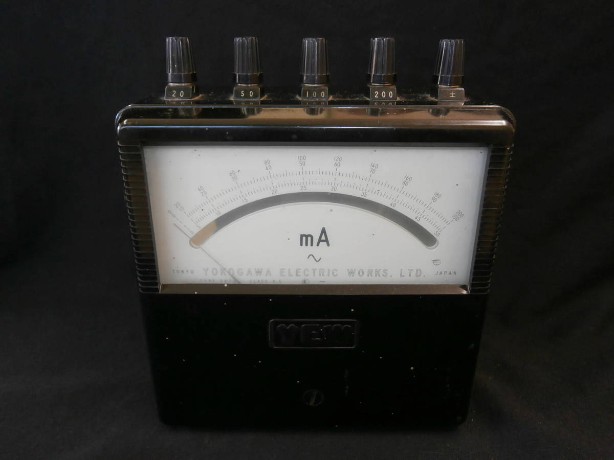 010703 YOKOGAWA ELECTRIC WORKS LTD mA 測定器 ③(電気計測器)｜売買されたオークション情報、yahooの ...