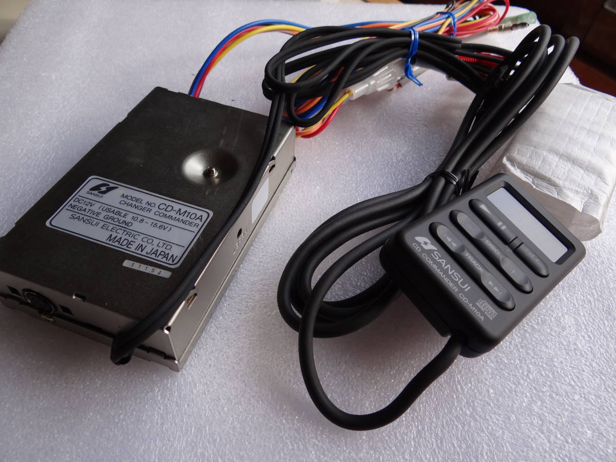 サンスイsansui Reference Mark CD-C807D用コマンダーCDM-10A 品(CDチェンジャー)｜売買されたオークション情報、yahooの商品情報をアーカイブ公開 ...