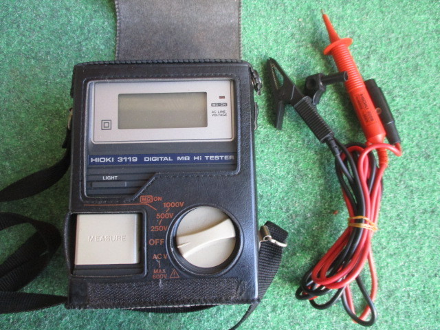 HIOKI DIGITAL MΩ Hi TESTER 3119-11(電気計測器)｜売買されたオークション情報、yahooの商品情報を ...