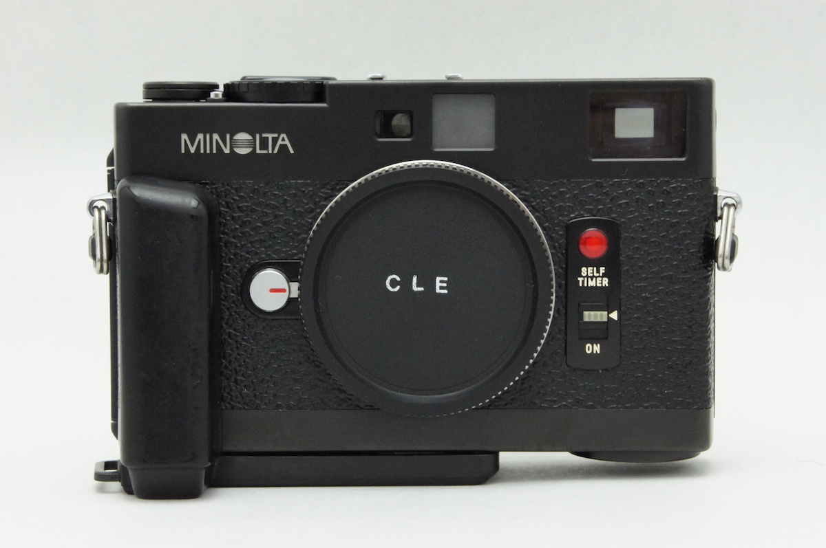 MINOLTA ミノルタ CLE + グリップ Mマウント互換 自動露出搭載 レンジファインダーカメラ(ミノルタ)｜売買されたオークション情報 ...