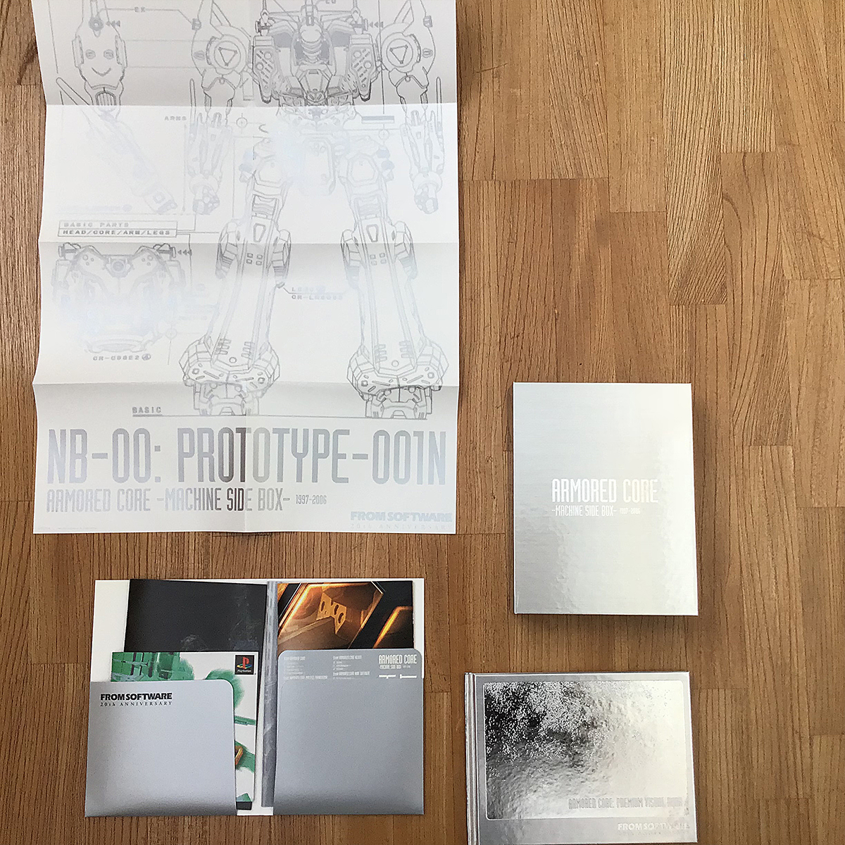アーマードコア ARMORED CORE MACHINE SIDE BOX 設定資料集付き(アクション)｜売買されたオークション情報、yahooの商品情報をアーカイブ公開 - オークファン ...