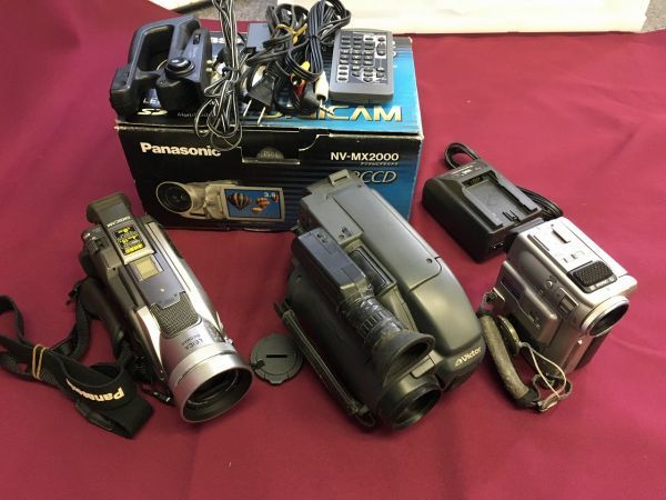 C073-00000 Panasonic NV-MX2000 / victor GR-AX45 / SONY DCR-PC3 デジタルビデオ ...