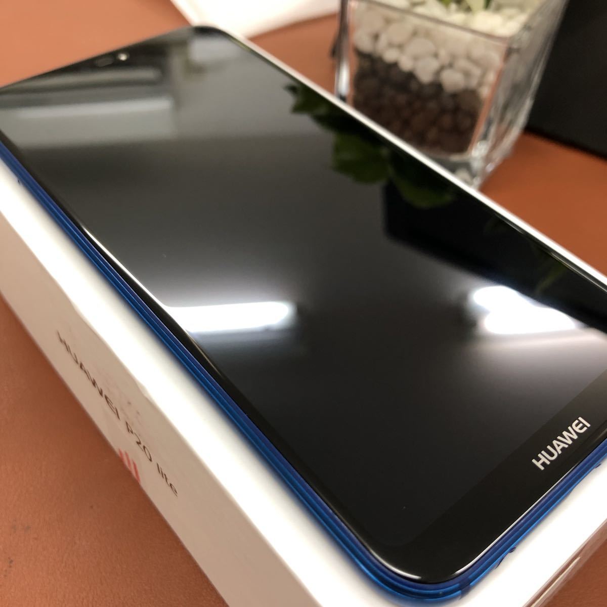 E245 SIMフリー HUAWEI P20lite HWU34 ブルー UQモバイル一括購入品(国内版SIMフリー)｜売買されたオークション ...