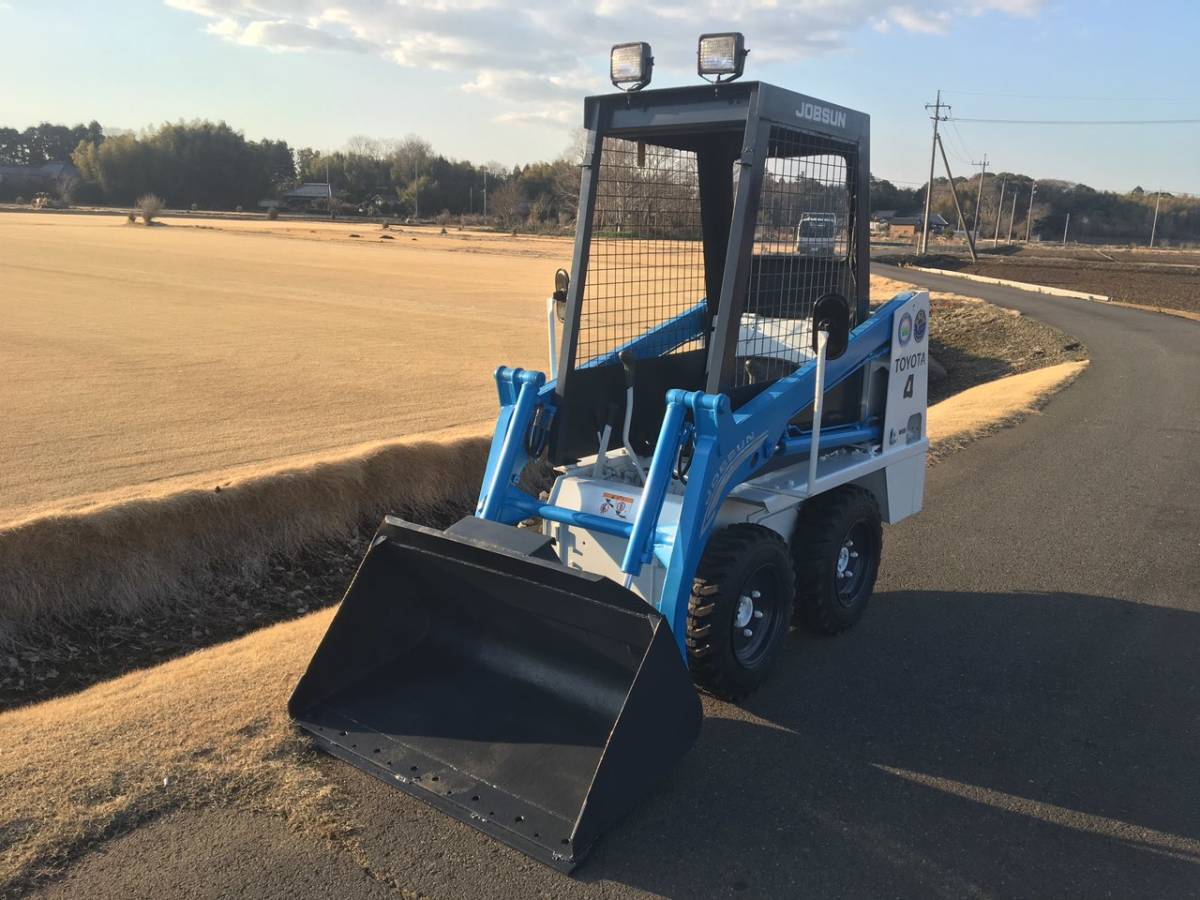 SDK4 トヨタ スキッドステアローダー TOYOTA タイヤ 交換済み 検 ボブキャット(建設機械、重機)｜売買されたオークション情報、yahooの商品情報をアーカイブ公開 - オークファン ...