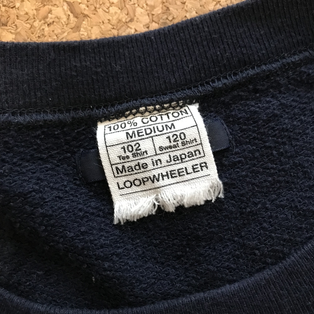 限定モデル LOOPWHEELER ループウィラー 半袖スウェット EXTRA LIGHT エクストラライト ネイビー Mサイズ(Mサイズ)｜売買されたオークション情報、yahooの商品情報を ...