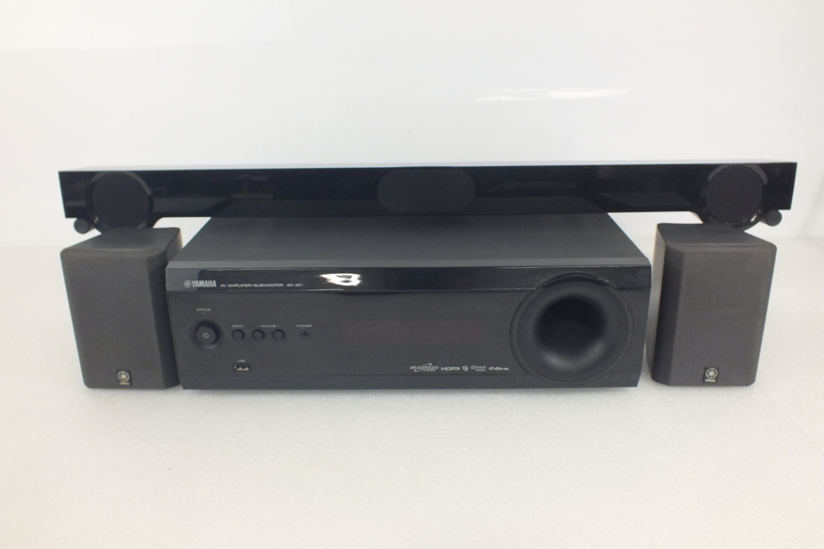 YAMAHA ホームシアターセット SR-301/NS-BR301/NX-AVS70 ヤマハ 動作済み 32H3448(サラウンドセット ...