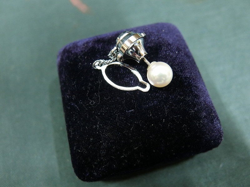 A3745 本真珠 約7mm径 金属製 タイピン 3g(真珠)｜売買されたオークション情報、yahooの商品情報をアーカイブ公開 - オークファン（aucfan.com）