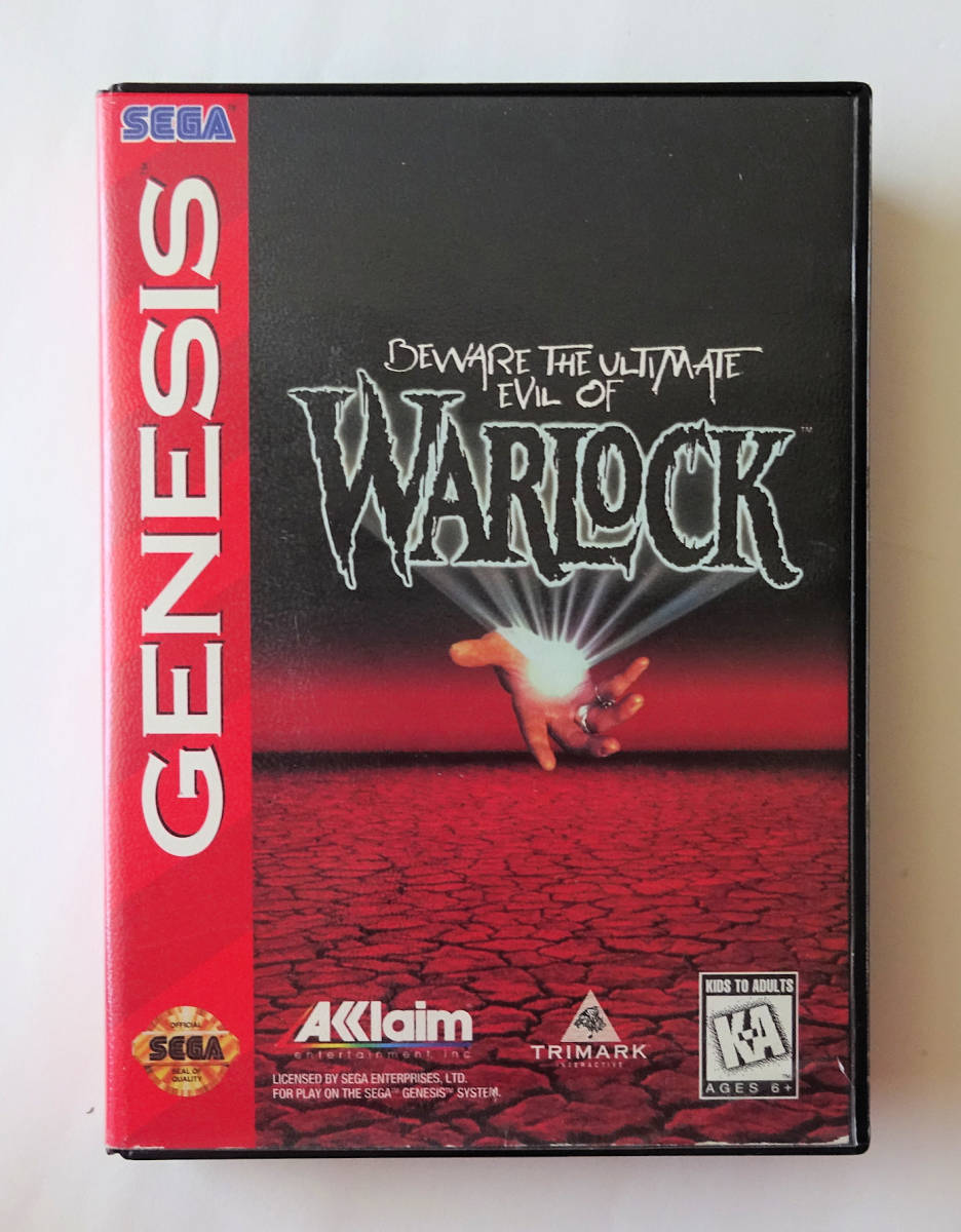 SEGA MD / GENESIS WARLOCK ウォーロック 海外版セガメガドライブ用ソフト(アクション)｜売買されたオークション情報、yahooの商品情報をアーカイブ公開 ...