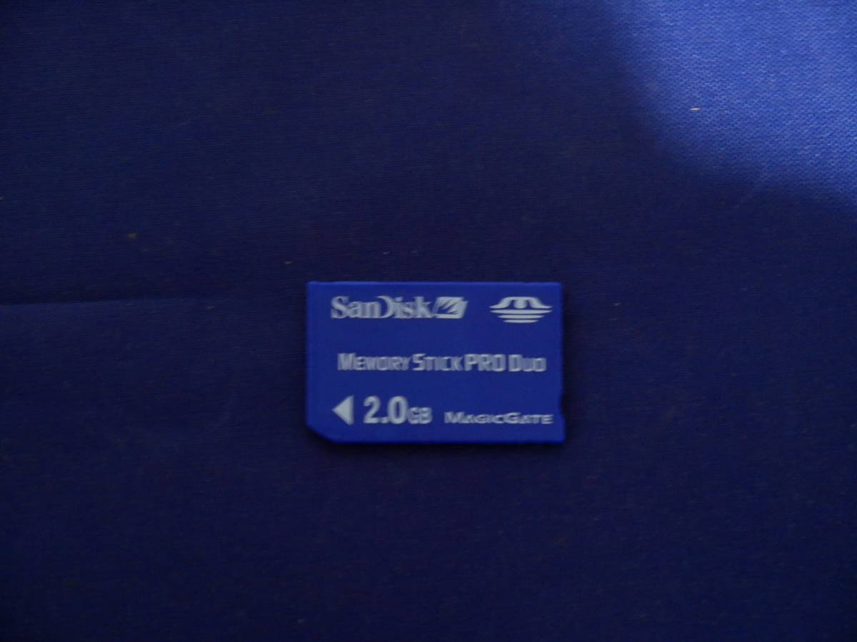 に近い SAN DISC メモリースティックPRO DUO 2 0GB(2GB)｜売買されたオークション情報、yahooの商品情報をアーカイブ ...