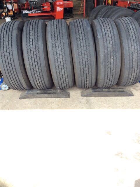 トラック バス用 タイヤ 295/70R22.5 ダンロップ製SP120 RSF 6本セット お届け先会社関係限定(タイヤ)｜売買された ...