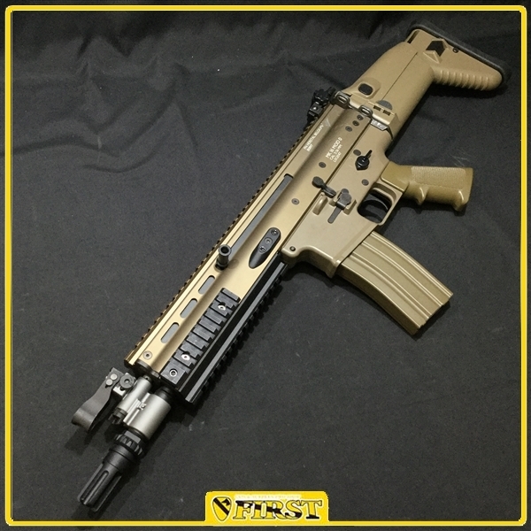 4778 東京マルイ製 FN SCAR-L CQC MK16 MOD.0 FDE 次世代電動ガン パーツ破損あり スカーL(電動ガン)｜売買さ ...