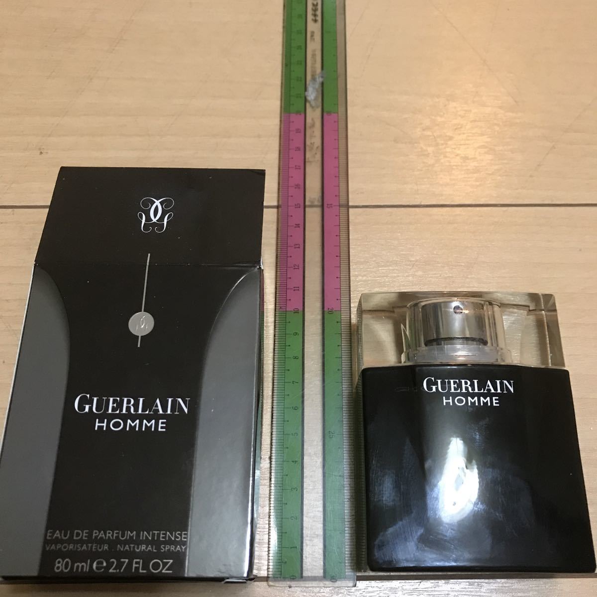 y 香水 GUERLAIN HOMME EAU DE PARFUM INTENSE 80ml(男性用)｜売買されたオークション情報、yahooの商品情報をアーカイブ公開 - オークファン ...