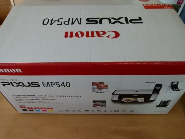 キヤノンプリンター CANON PIXUS MP540 元箱入り 互換インク付き(キヤノン)｜売買されたオークション情報、yahooの商品情報 ...