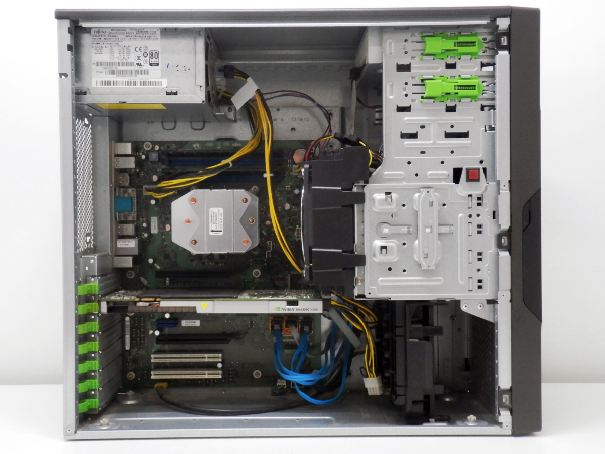 富士通 CELSIUS W520 / CLWC2A21 / Xeon E3-1275 v2 / メモリ4GB / HDD500GB×2 ...