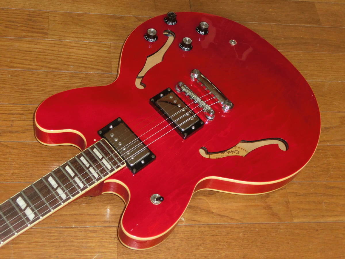 Epiphone LIMITED MODEL Riviera II エピフォン カスタムショップ(エピフォン)｜売買されたオークション情報 ...