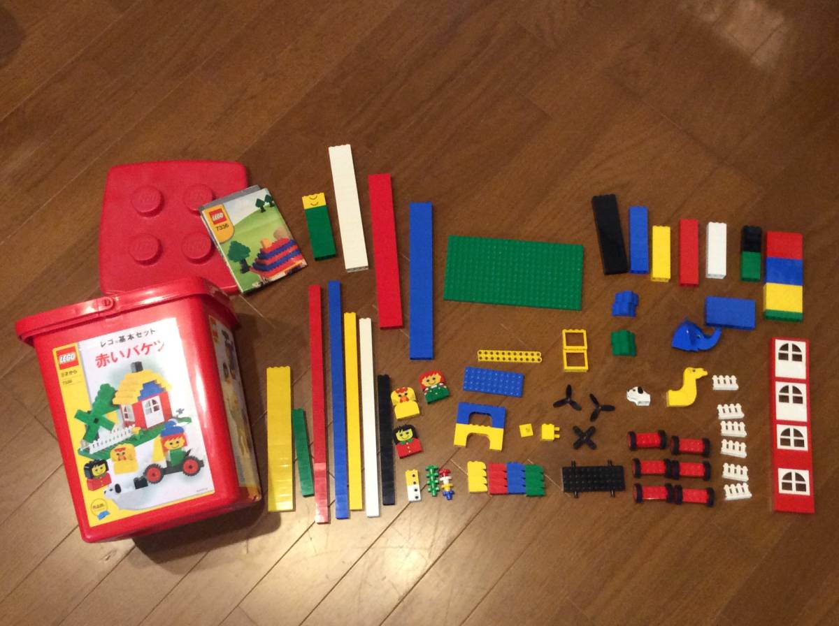 LEGO レゴ 基本セット 赤いバケツ 7336(基本セット)｜売買されたオークション情報、yahooの商品情報をアーカイブ公開 ...