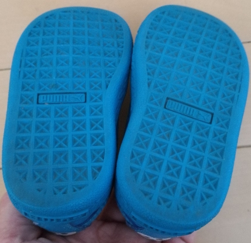 PUMAセサミストリートBASKET13cm幼児/SESAMI STREET SUEDE clyde adidas Campus ...