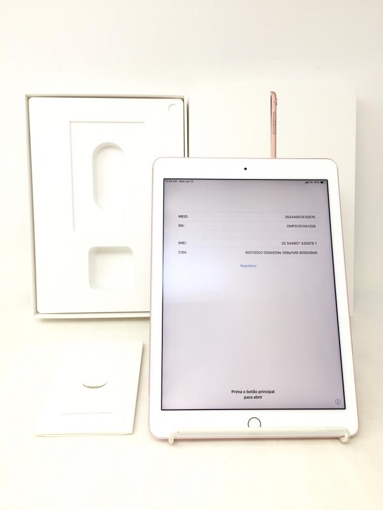 836 ジャンク品 iPad PRO 9.7インチ 128GB Apple 国内版SIM フリー ローズゴールド /080(iPad本体 ...