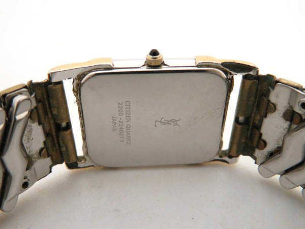 1円 ジャンク品 イヴ サンローラン 2200-224027 クォーツ レディース腕時計 ゴールド色 BR362(その他)｜売買された ...