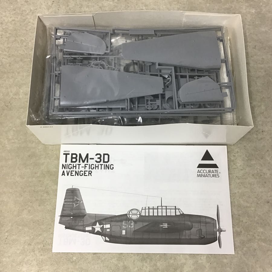 ACCURATE MINIATURES 1/48 TBM-3 AVENGER NIGHT FLIGHTING BOMBER FROM VT N ...