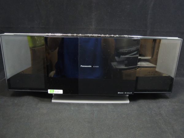 Panasonic パナソニック SC-HC55 コンパクトステレオシステム ラジオ CD iPod iPhoneの音楽を高音質再生するスリム ...