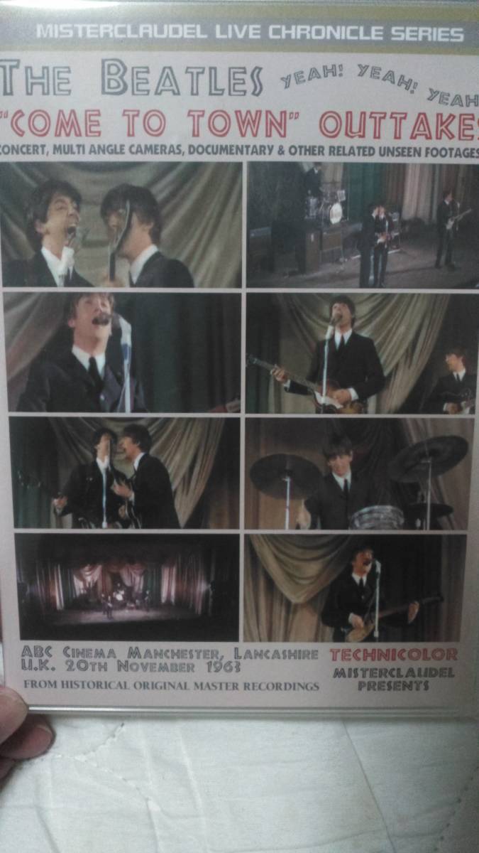 The Beatles-"COME TO TOWN" OUTTAKES DVD マニア必携Mクローデル レーベル レア品(THE ...
