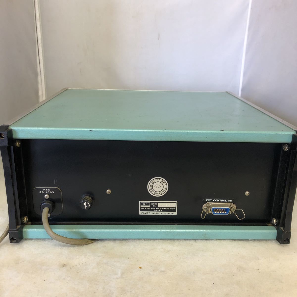 通電確認済 NF ひずみ率測定器 DM-155B AUTOMATIC DISTORTION METER 歪率 全自動歪率計 回路 エヌエフ回路 ...