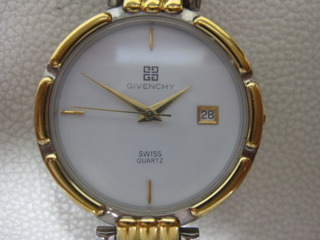 GIVENCHY ジバンシー GV4-MTBRW-1023 コンビ デイト レディース クォーツ 腕時計 不動品 テスター反応あり(ジバンシイ)｜売買されたオークション情報、yahooの商品 ...