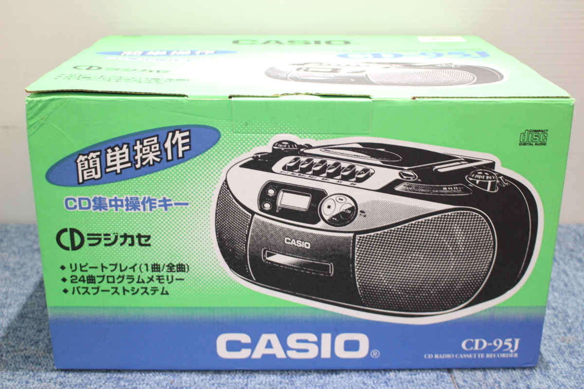 CASIO CD-95J CDラジカセ CD RADIO CASSETTE RECORDER 品(ラジカセ)｜売買されたオークション情報 ...