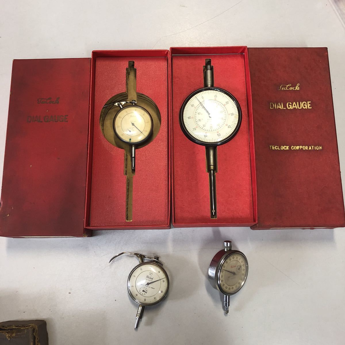 2904 ダイヤルゲージ 4個セット ジャンク テクロック KM-155D(基準器、ゲージ)｜売買されたオークション情報、yahooの商品情報をアーカイブ公開 - オークファン（aucfan.com）