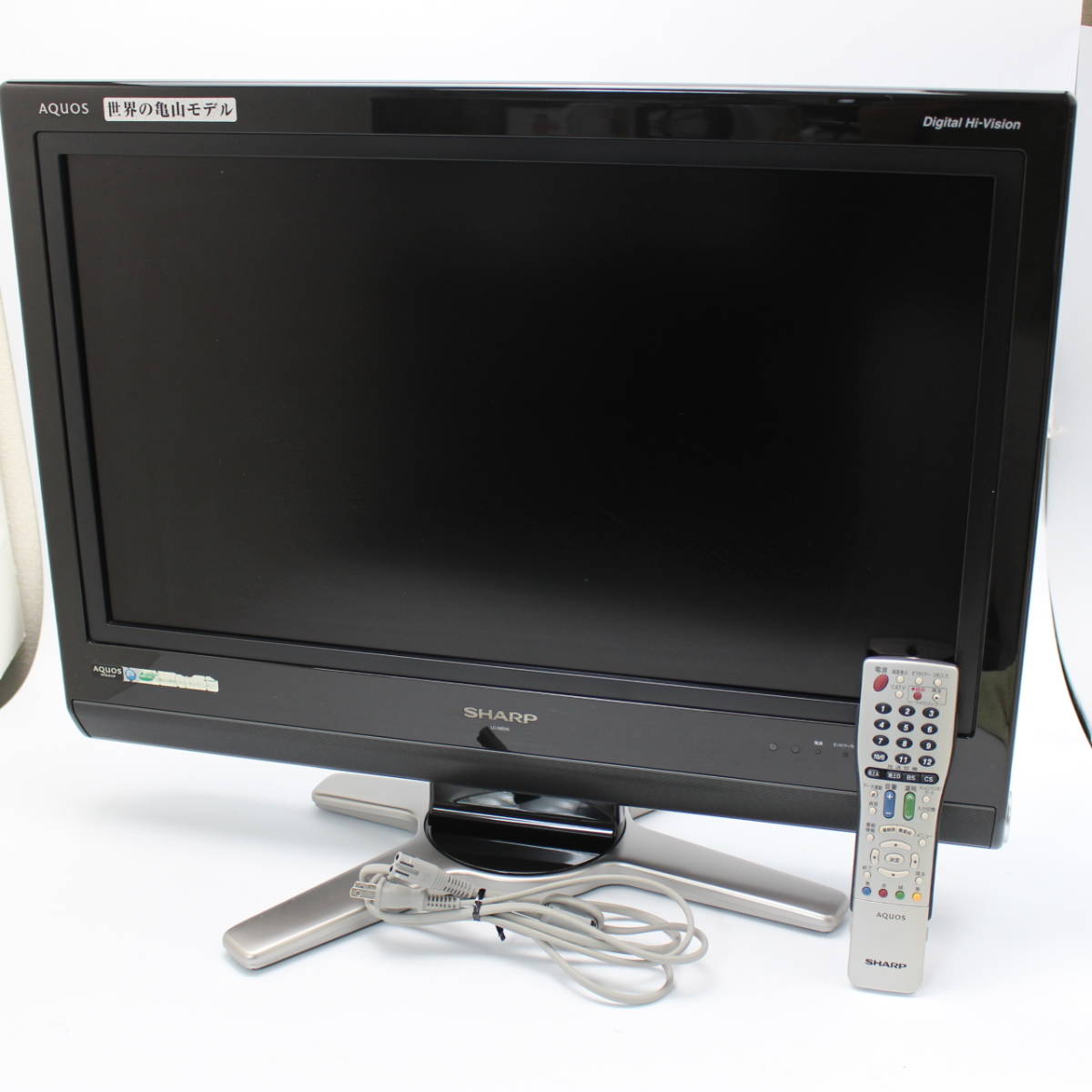 112 SHARP シャープ AQUOS アクオス 液晶テレビ LC-26D30 2008年製 26型 リモコン付き(液晶)｜売買されたオークション情報、yahooの商品情報をアーカイブ公開 ...