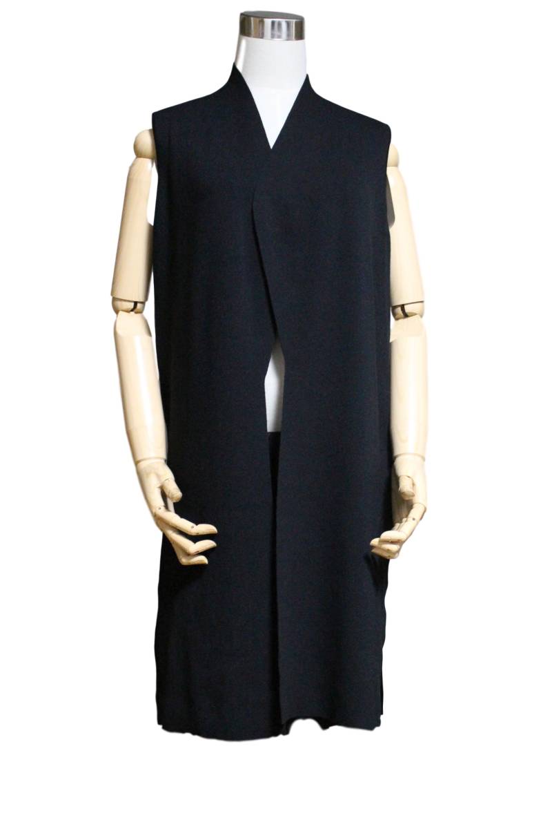 19080034 ris プラステ PLST ロング丈ベスト ブラック 黒 M(プラステ)｜売買されたオークション情報、yahooの商品情報をアーカイブ公開 - オークファン（aucfan.com）