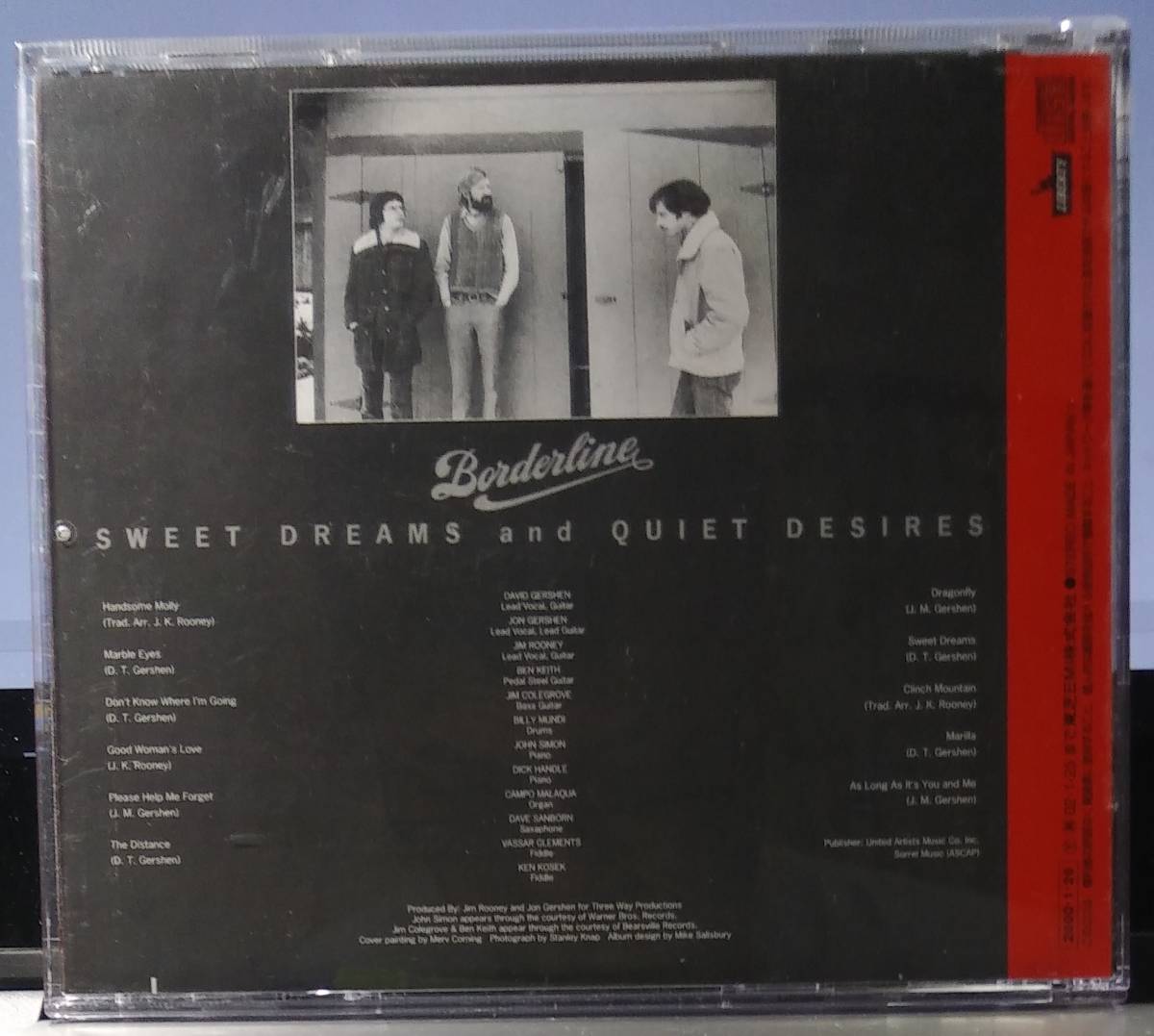 Borderline / Sweet Dreams and Quiet Desires ボーダーライン ウッドストック スワンプ ザ バンド ...