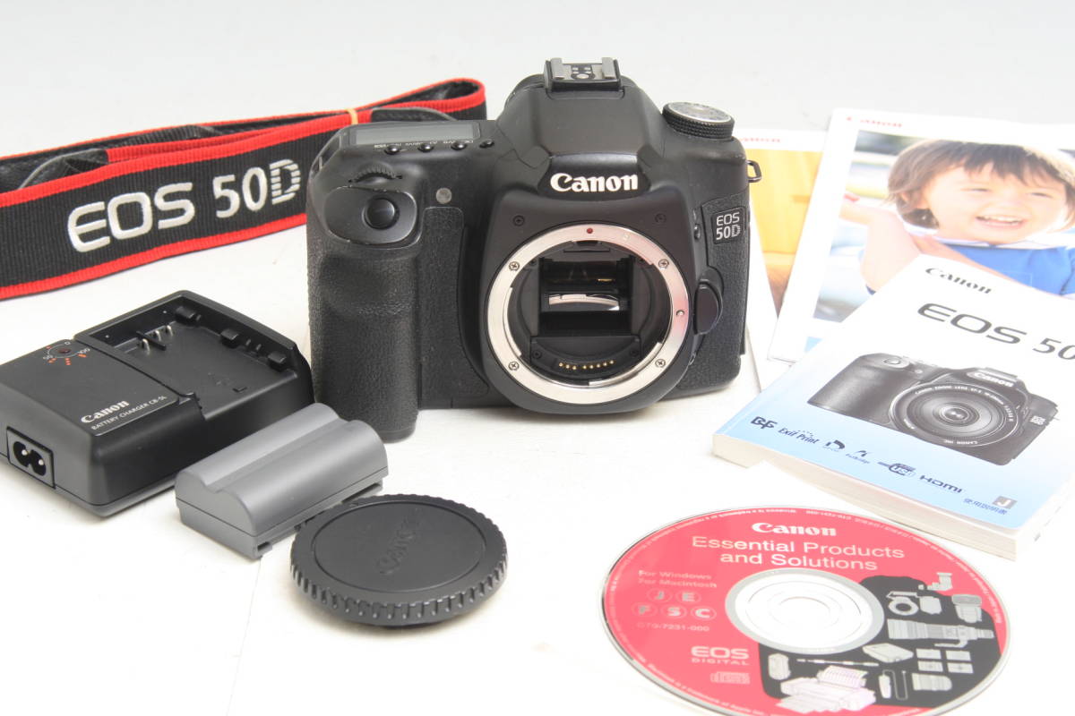 良品 キャノン Canon EOS 50Dボディ 付属品あり(キヤノン)｜売買されたオークション情報、yahooの商品情報をアーカイブ公開 - オークファン（aucfan.com）