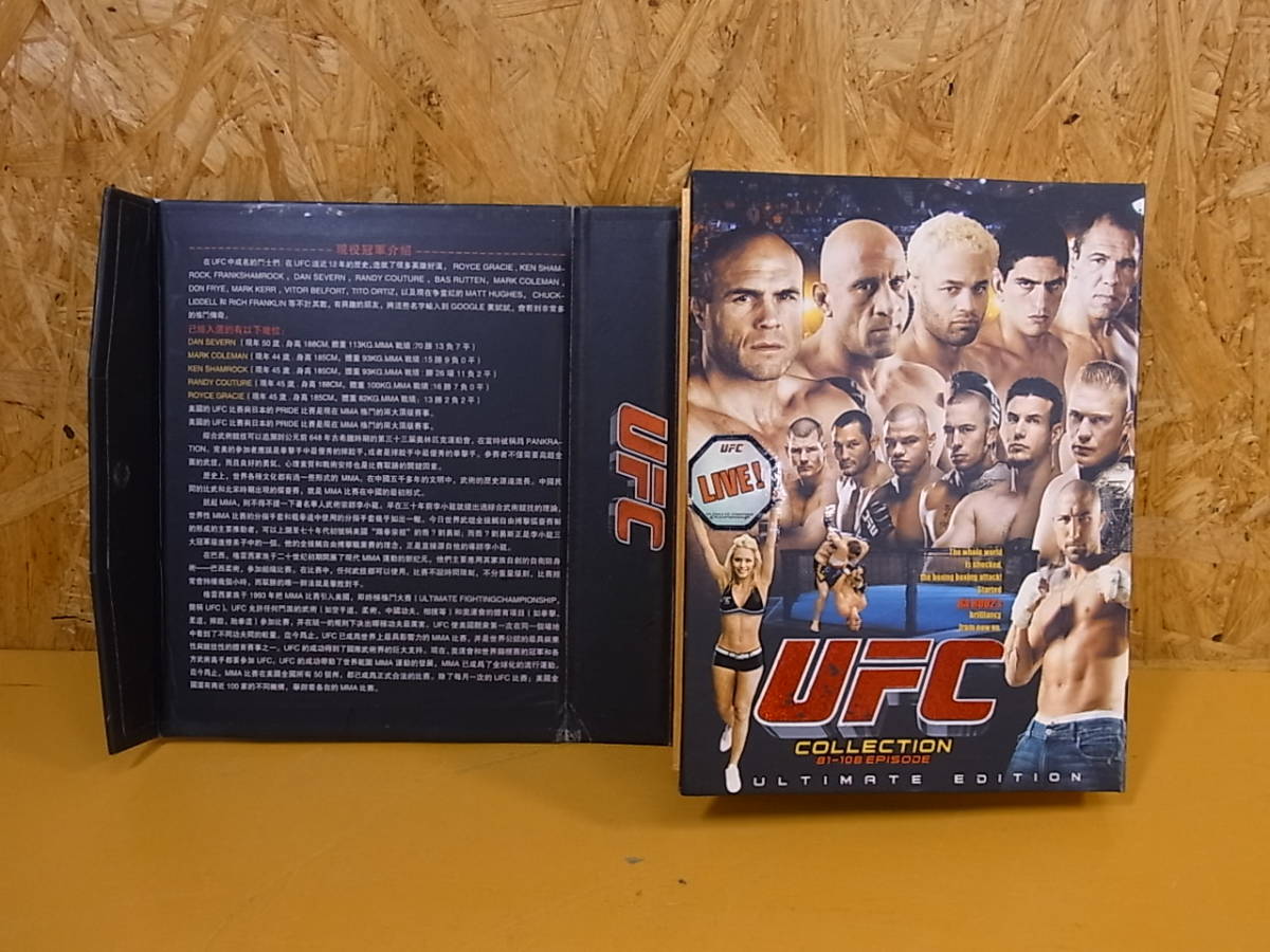 B/313 格闘技DVD 7枚組 UFC COLLECTION 81-108 EPISODE ULTIMATE EDITION 中国版(格闘技 ...