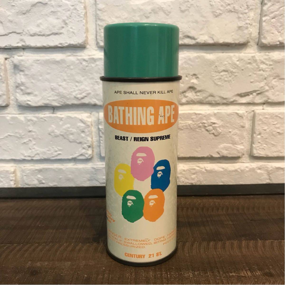 激レア 1997年 stash スプレー缶 a bathing ape BAPE Spray can スプレー スタッシュ 缶 エイプ ベイプ ...
