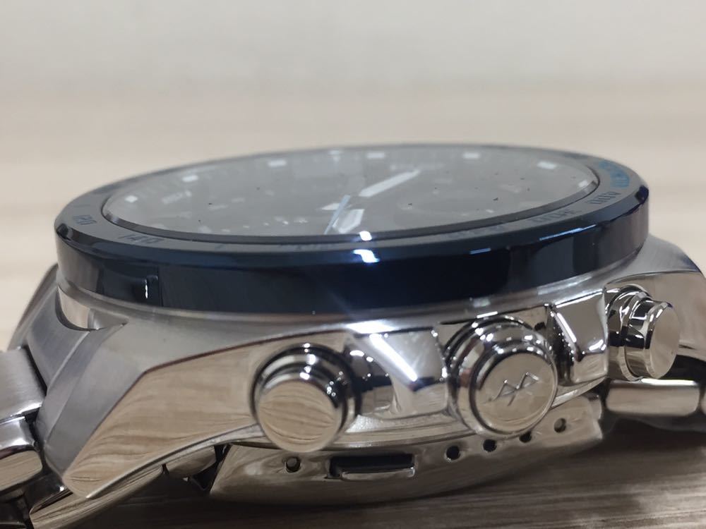 408 時計 CASIO カシオ EDIFICE 5582 JA SAPPHIRE 5582 ECB-900Y TOUGH SOLAR タフ ...