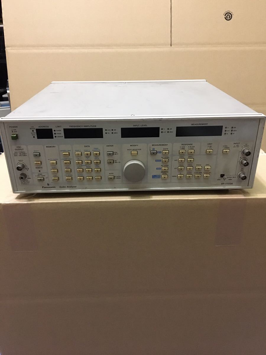 Panasonic Audio Analyzer VP-7723A(その他)｜売買されたオークション情報、yahooの商品情報をアーカイブ公開 ...
