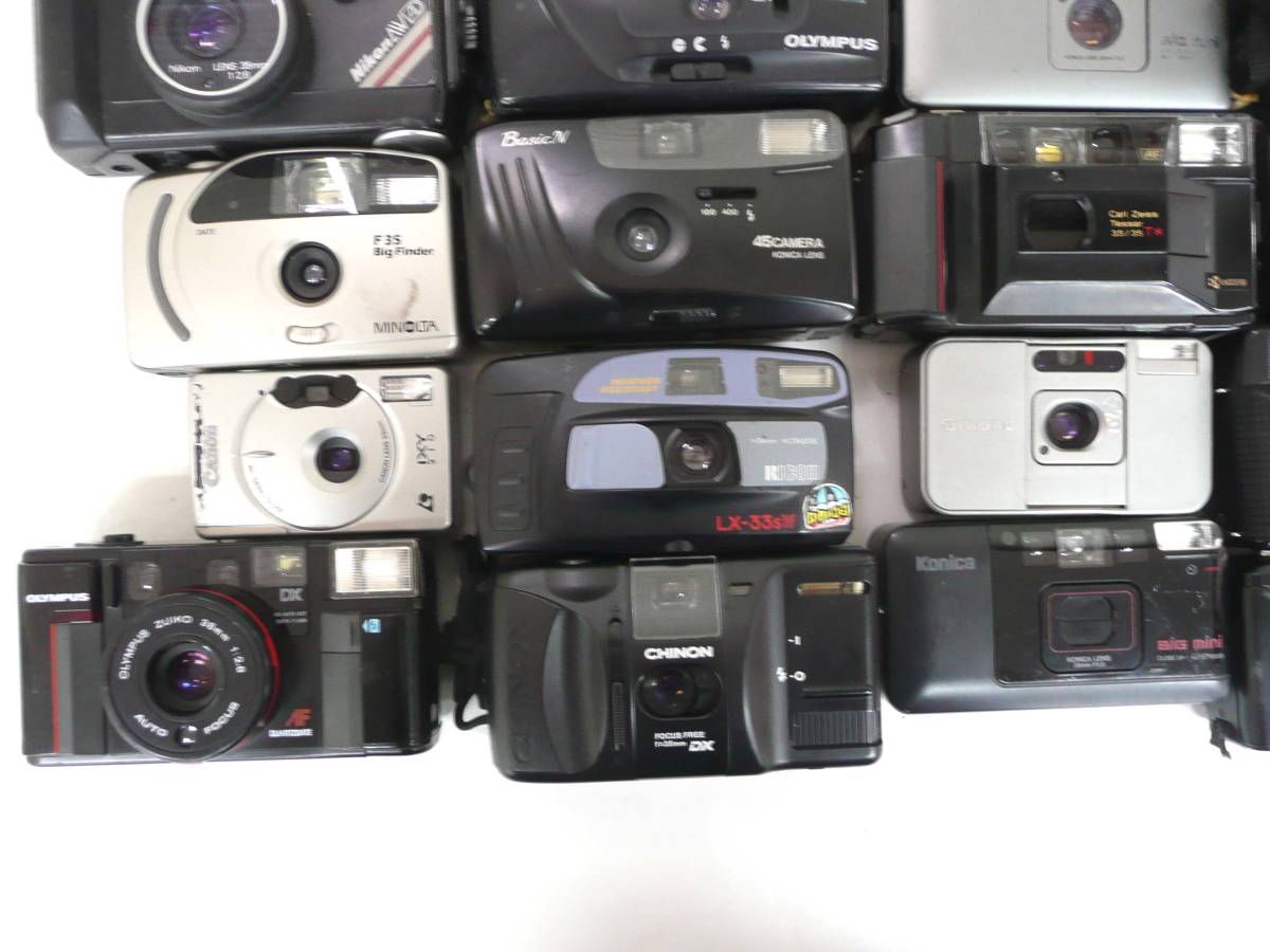 ジャンク カメラ Konica Bigmini BM-201YASHICA T2 T AF-D FUJI CARDIA mini TIARA ...