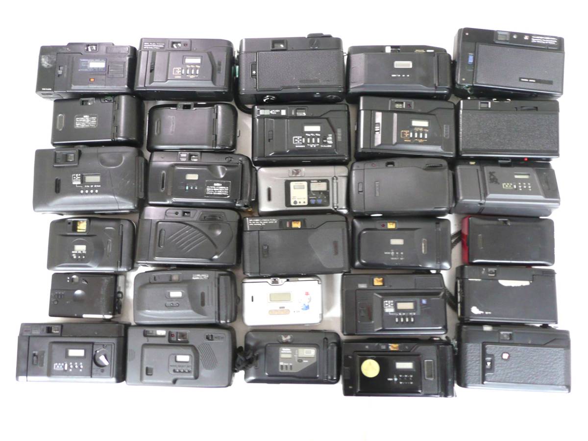 ジャンク カメラ Konica Bigmini BM-201YASHICA T2 T AF-D FUJI CARDIA mini TIARA ...