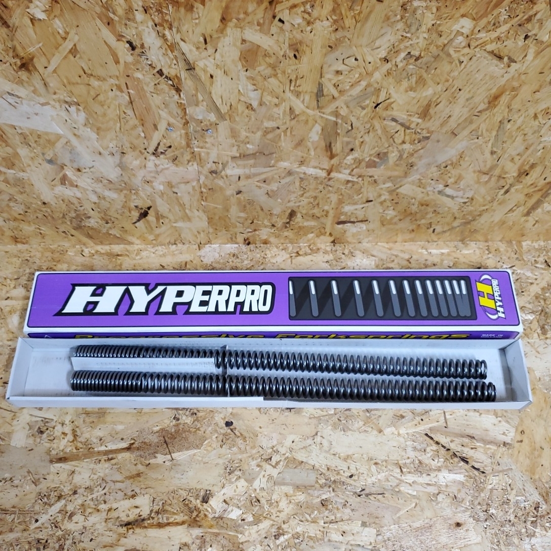 仮付けのみ CBX400F HYPERPRO ハイパープロ フロントフォーク スプリング(フロント)｜売買されたオークション情報、yahooの商品情報をアーカイブ公開 - オークファン ...