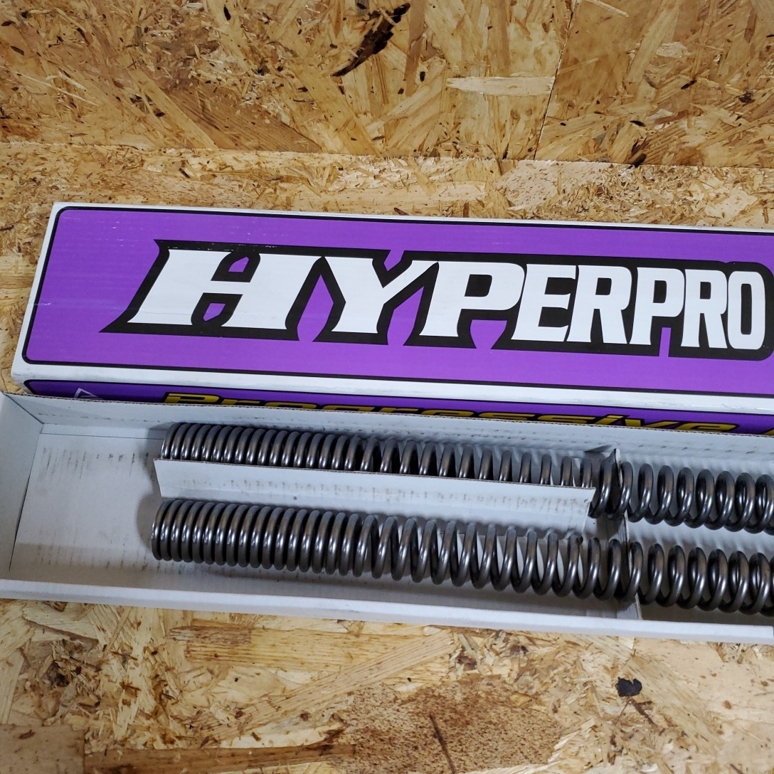 仮付けのみ CBX400F HYPERPRO ハイパープロ フロントフォーク スプリング(フロント)｜売買されたオークション情報、yahooの商品情報をアーカイブ公開 - オークファン ...
